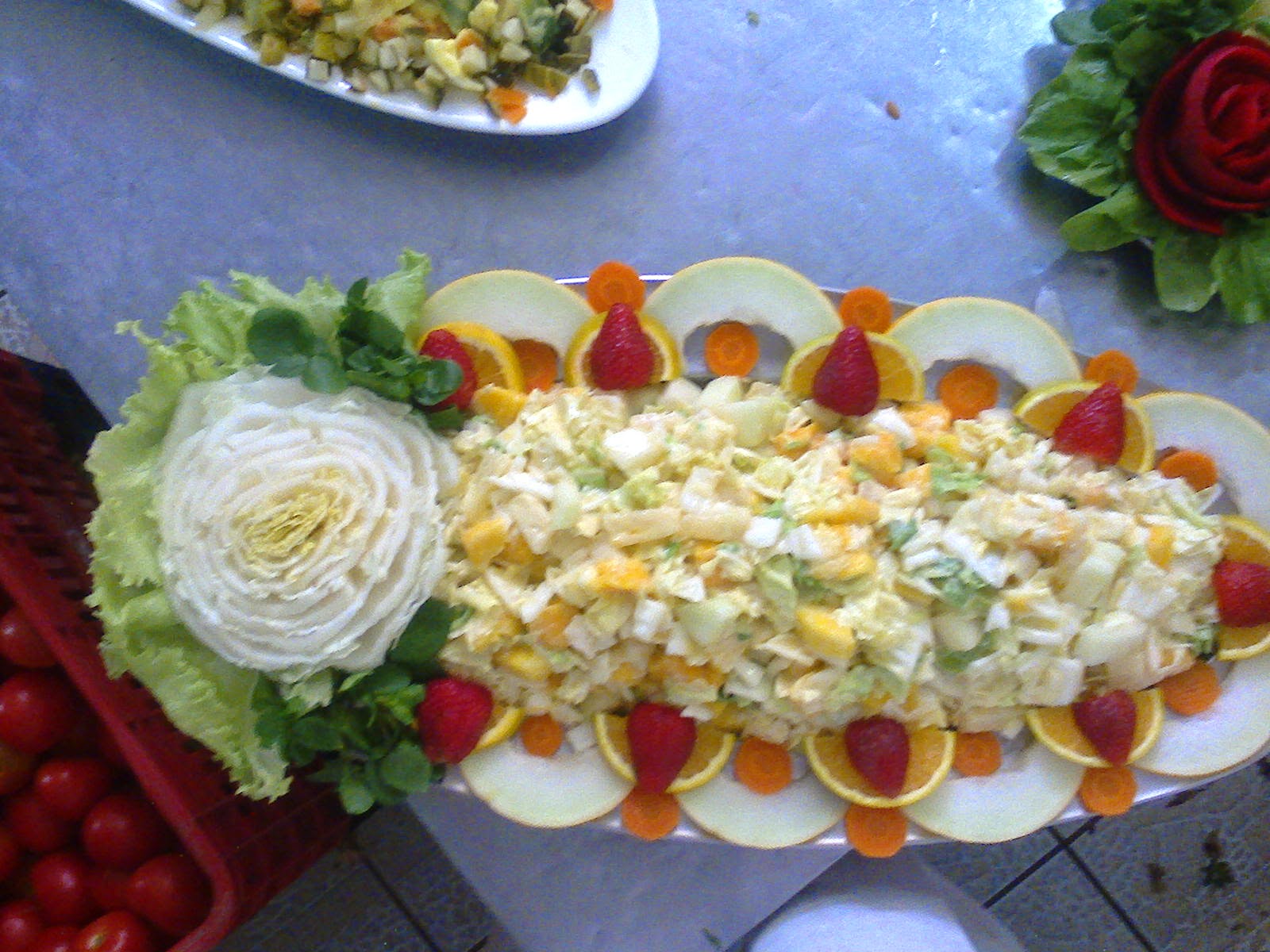 Fotos De Saladas Decoradas Para Buffet - RETOEDU